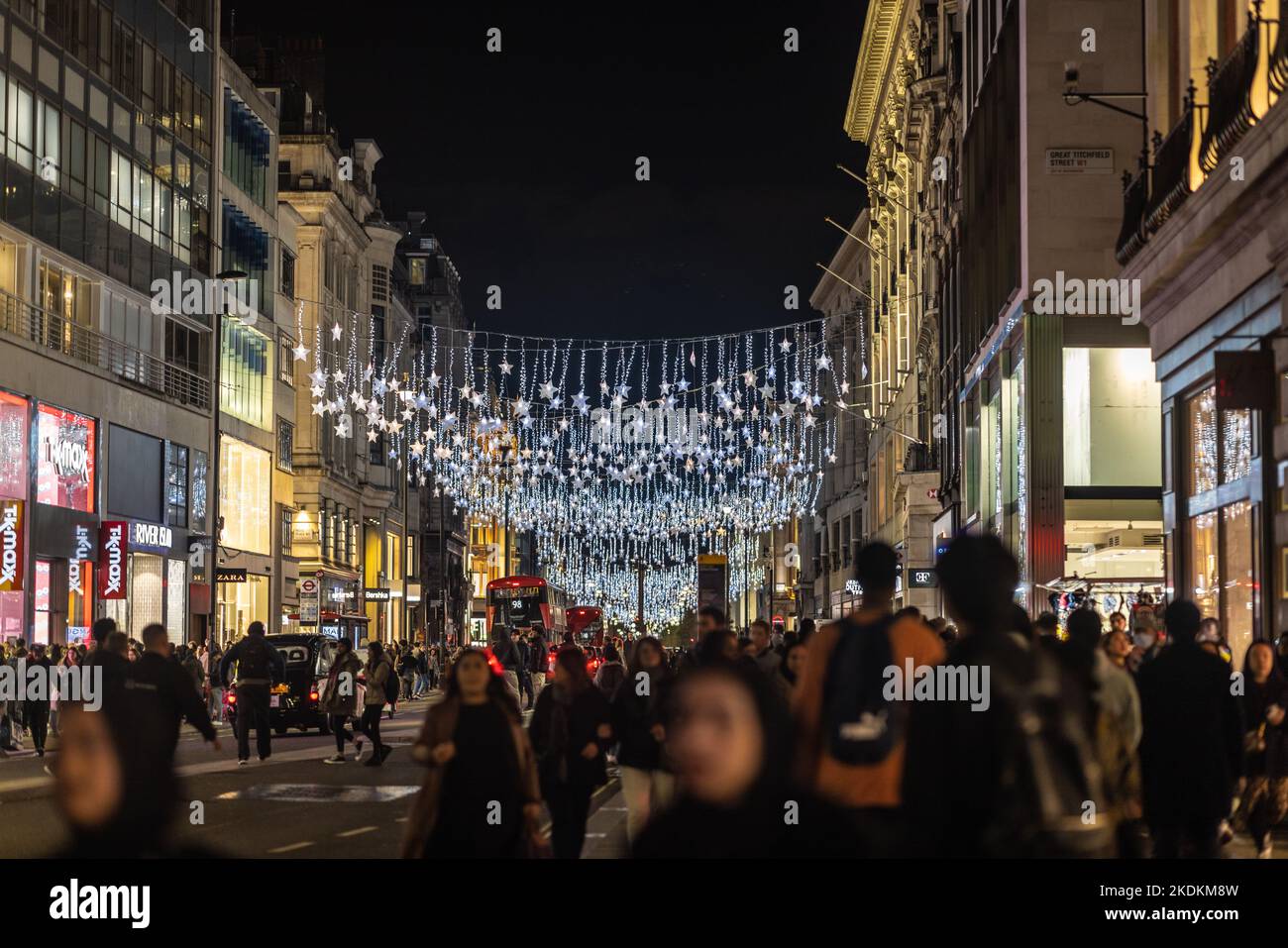 London West End at Night Stock Photo - Alamy