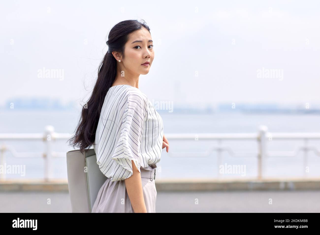Young Japanese woman portrait Stock Photo - Alamy