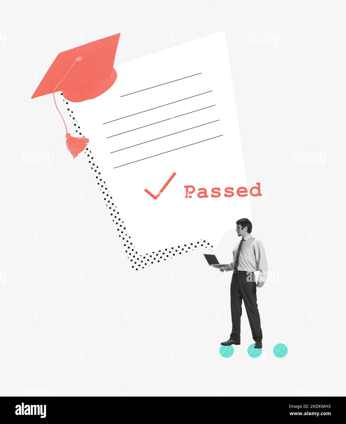 Young man student successfully passed hi-res stock photography and ...