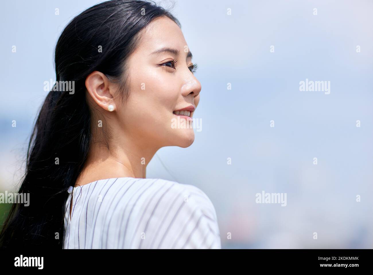 Young Japanese woman portrait Stock Photo - Alamy