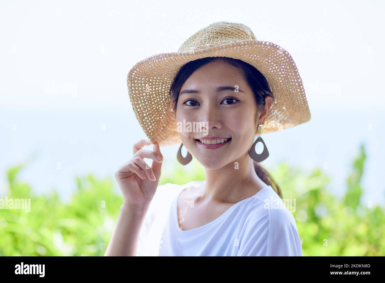 Young Japanese woman portrait Stock Photo - Alamy