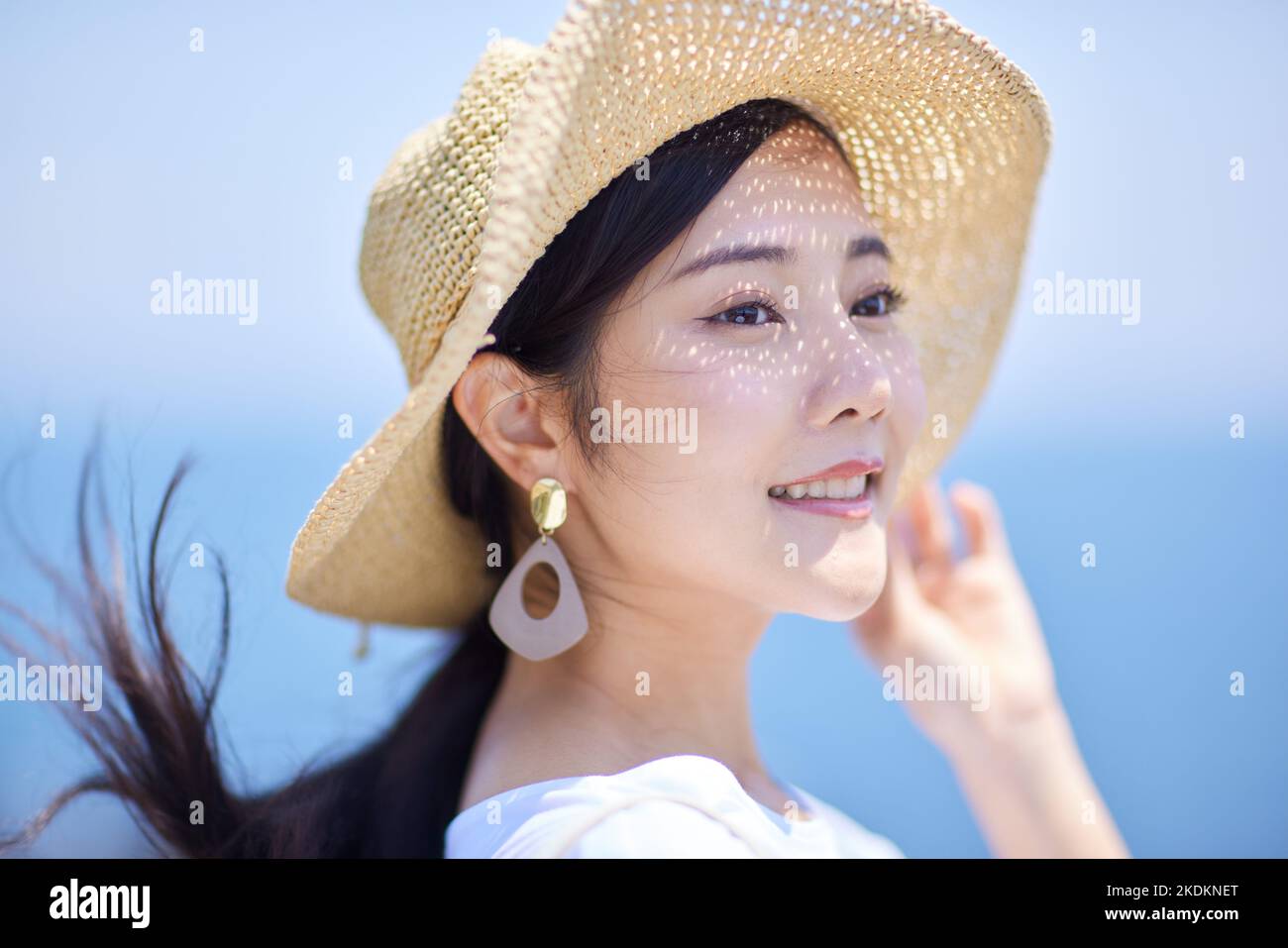 Young Japanese woman portrait Stock Photo - Alamy