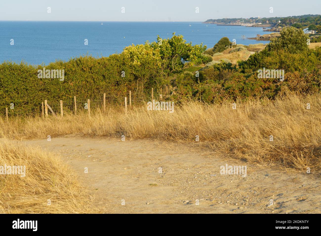 France, Pays de la Loire region, Loire-Atlantique, Pornic, along the ...