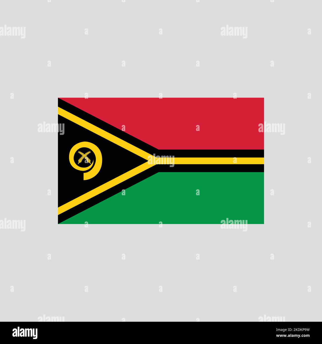 Flag of Vanuatu color line element. Vector element for web page Stock Vector Image & Art - Alamy