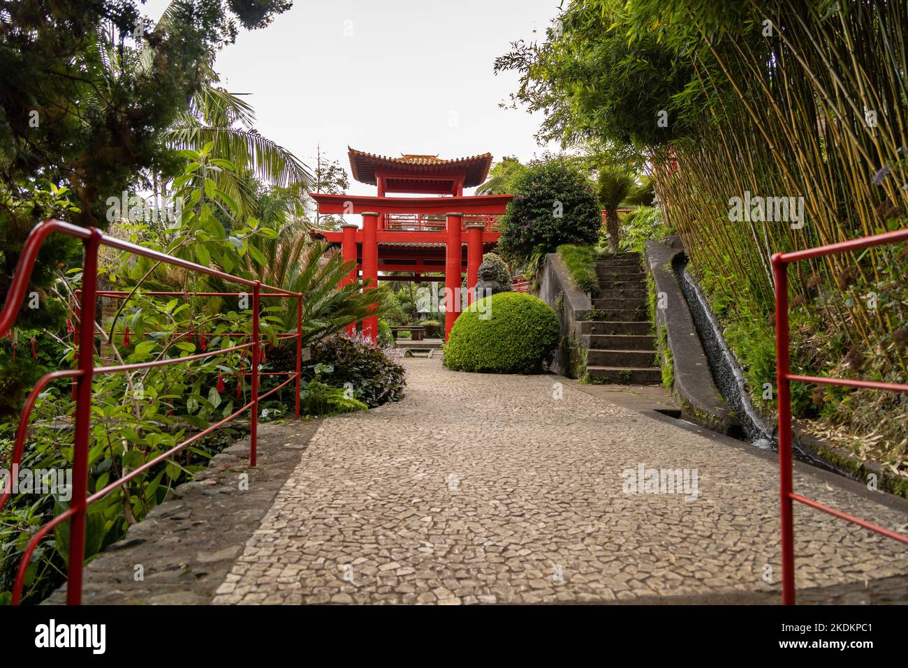 Monte Palace Gardens, Monte, Funchal, Madeira, Portugal Stock Photo - Alamy