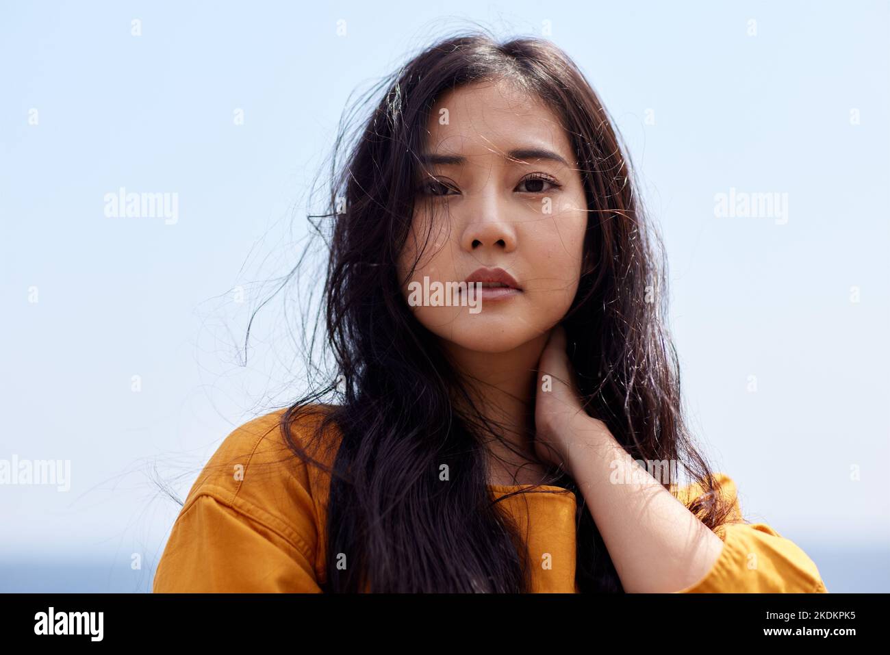 Young Japanese woman portrait Stock Photo - Alamy