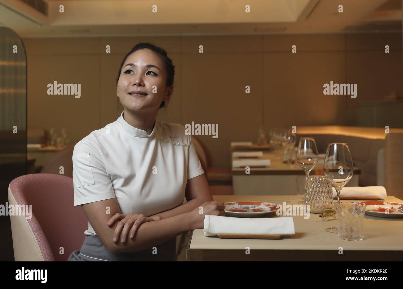 Chef Vicky Lau Wan-ki at Tate Dining Room in Sheung Wan, Hong Kong ...