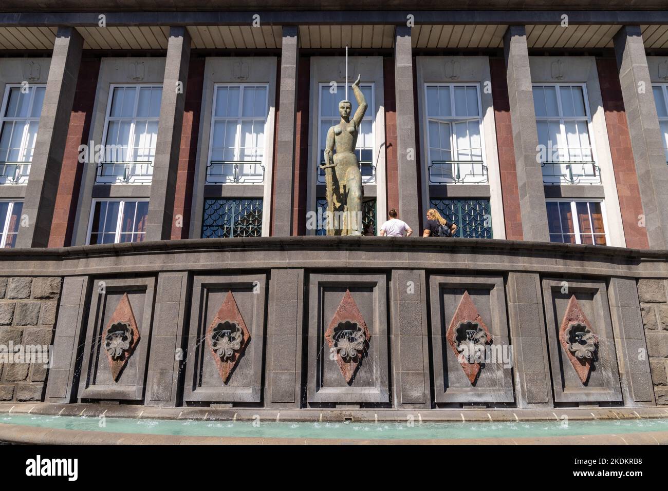 Court Building, Funchal, Madeira, Portugal Stock Photo - Alamy