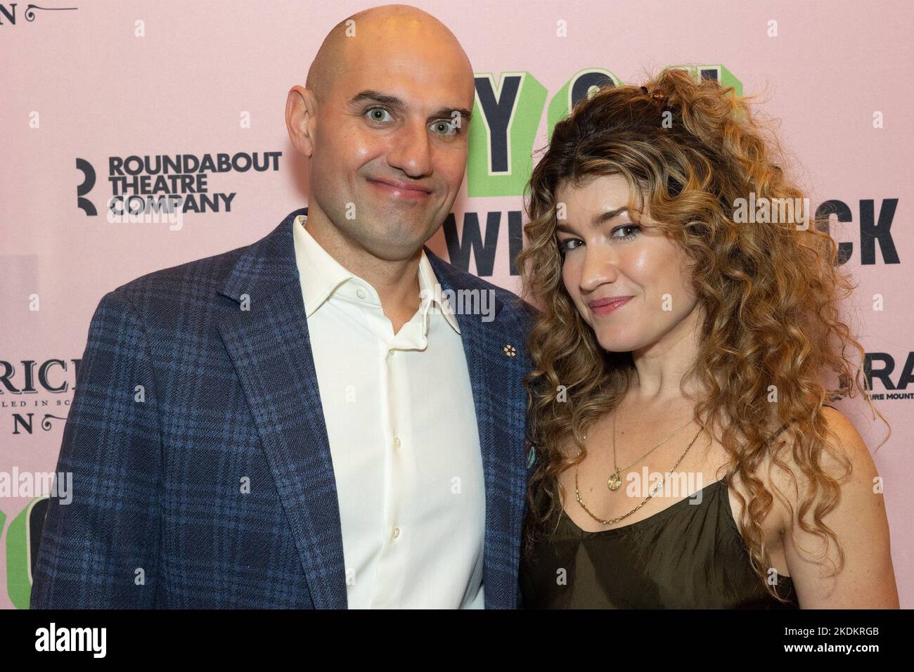 New York, NY, USA. 6th Nov, 2022. Toady Sanchez, Sara Stiles at ...