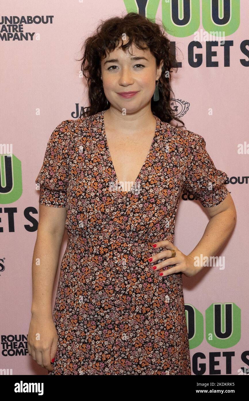 New York, NY, USA. 6th Nov, 2022. Sarah Steele at arrivals for YOU WILL ...