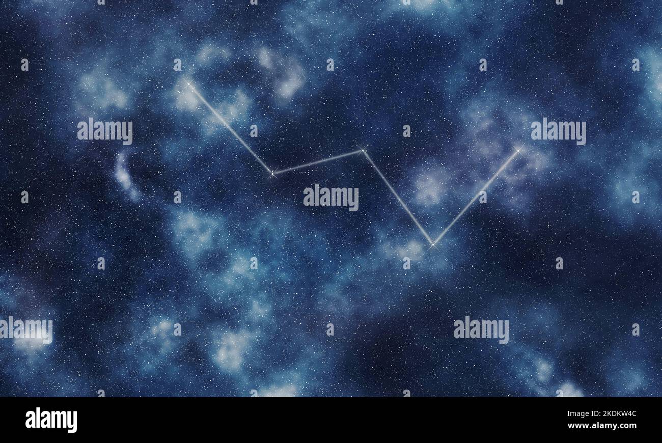 Cassiopeia stars starry constellation hi-res stock photography and ...