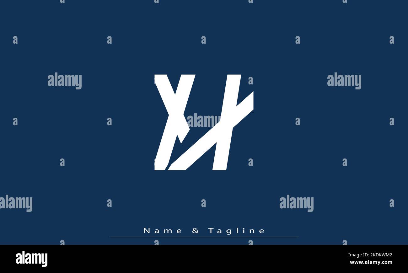 Alphabet letters Initials Monogram logo XX Stock Vector Image & Art - Alamy