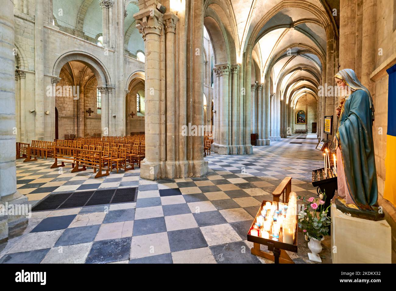 The Abbey of Saint-Étienne, also known as Abbaye aux Hommes ("Men's ...