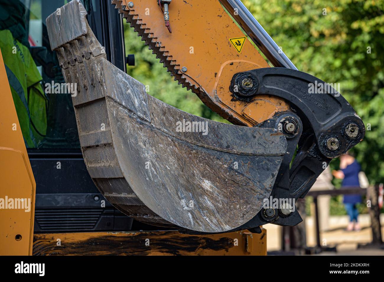 Excavator bucket, Industrial excavator machine, repair and construction ...