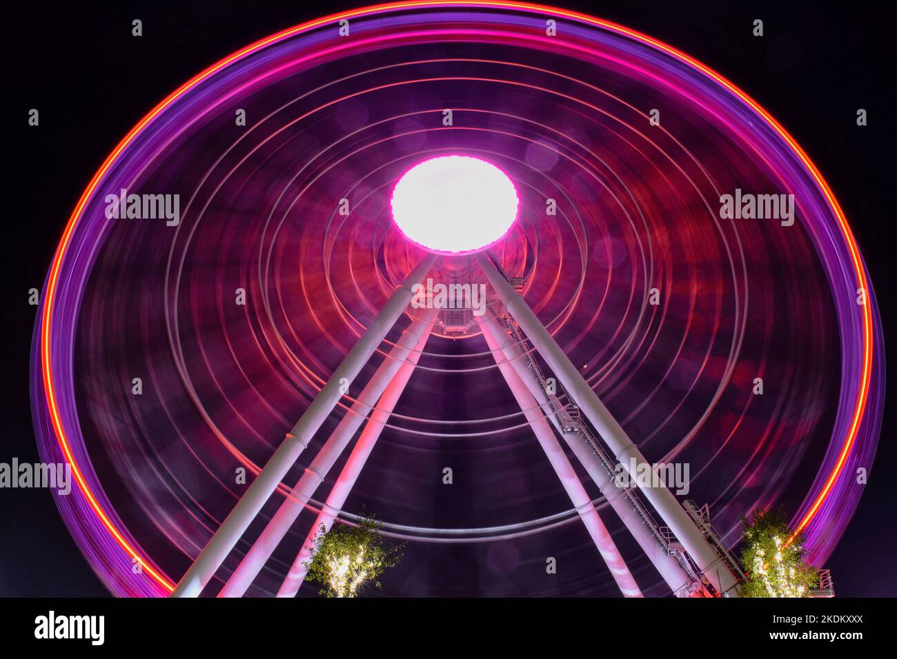 Hong Kong observation wheel Stock Photo - Alamy