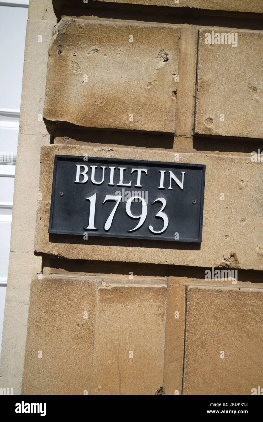Built in 1793 hi-res stock photography and images - Alamy