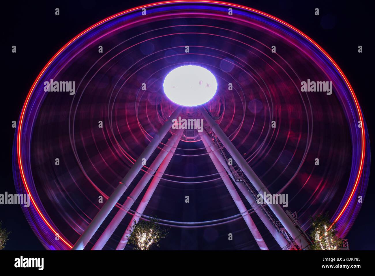 Hong Kong observation wheel Stock Photo - Alamy