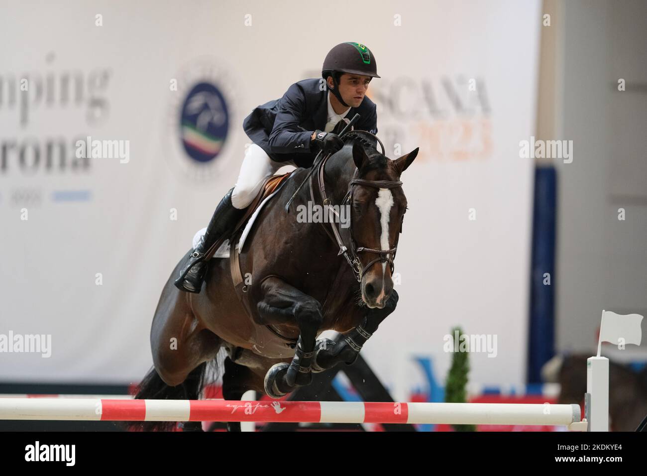 124th edition of Fieracavalli, Verona, Italy, November 05, 2022, Marlon ...