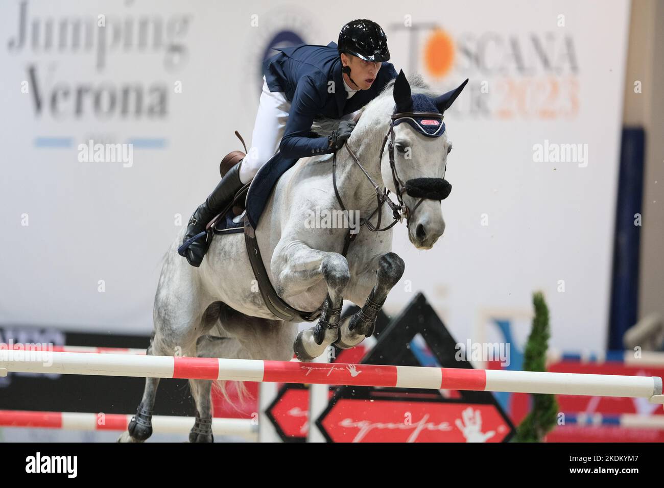 124th edition of Fieracavalli, Verona, Italy, November 05, 2022, Robin ...