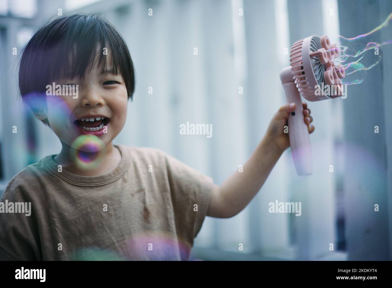 Japanese kid at home Stock Photo - Alamy