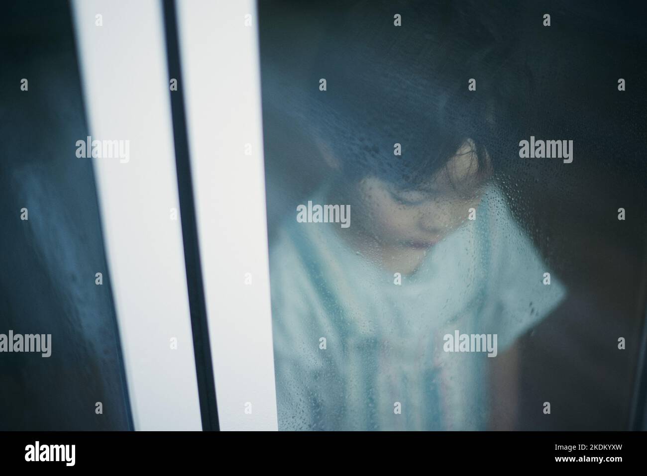 Japanese kid at home Stock Photo - Alamy