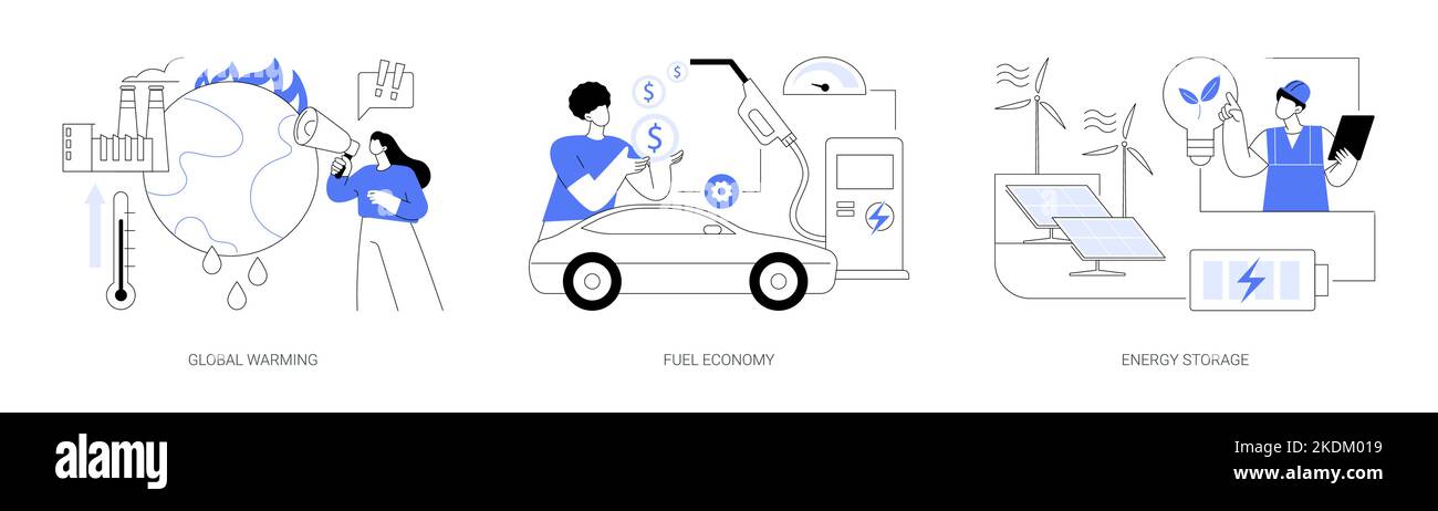 World climate impact abstract concept vector illustrations Stock Vector ...