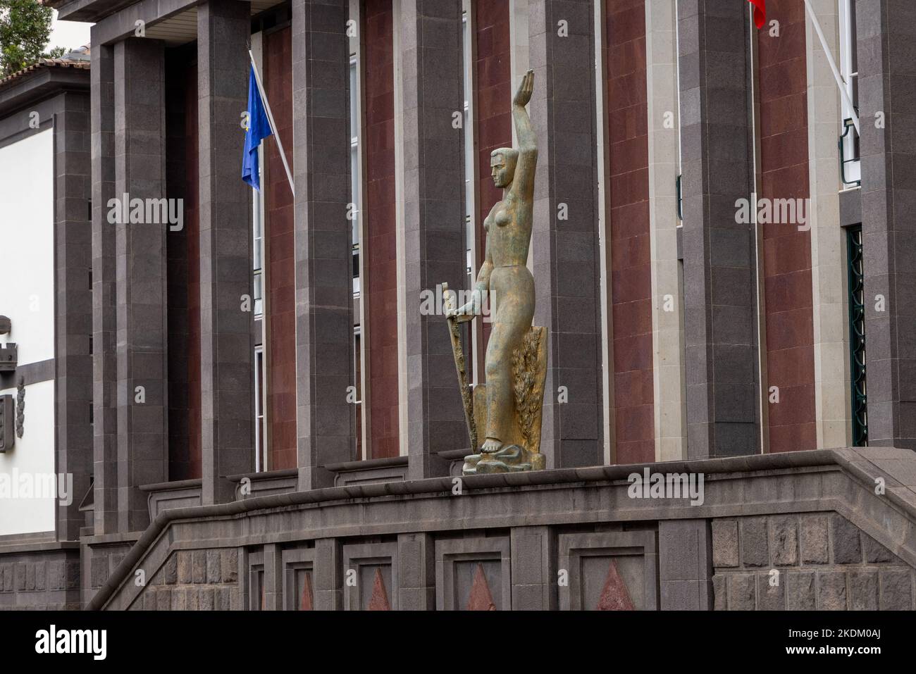 Court Building, Funchal, Madeira, Portugal Stock Photo - Alamy