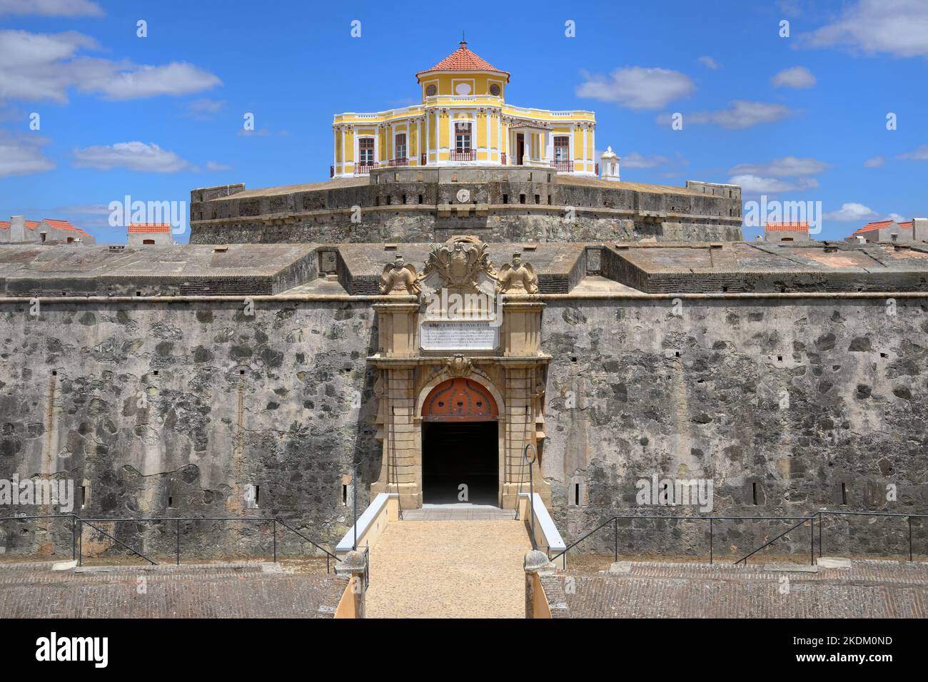 18th Century Fort Conde de Lippe or Our Lady of Grace Fort, Gate, Elvas ...