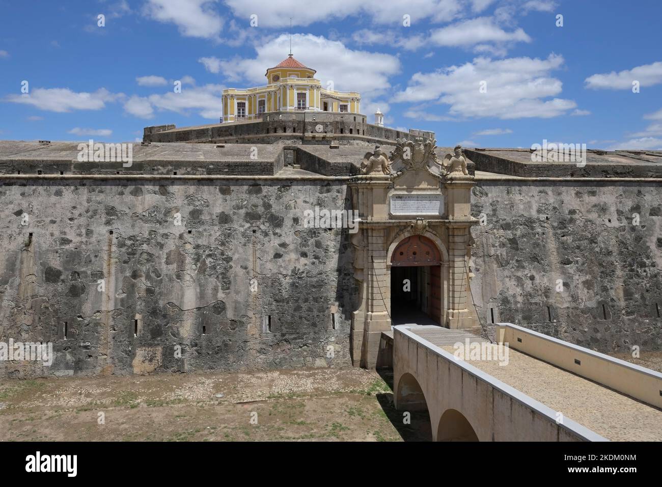 18th Century Fort Conde de Lippe or Our Lady of Grace Fort, Gate, Elvas ...
