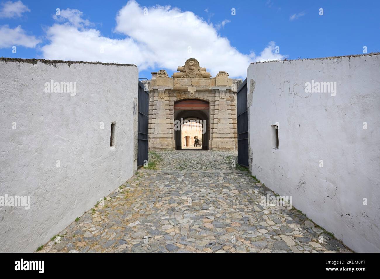 18th Century Fort Conde de Lippe or Our Lady of Grace Fort, Gate, Elvas ...