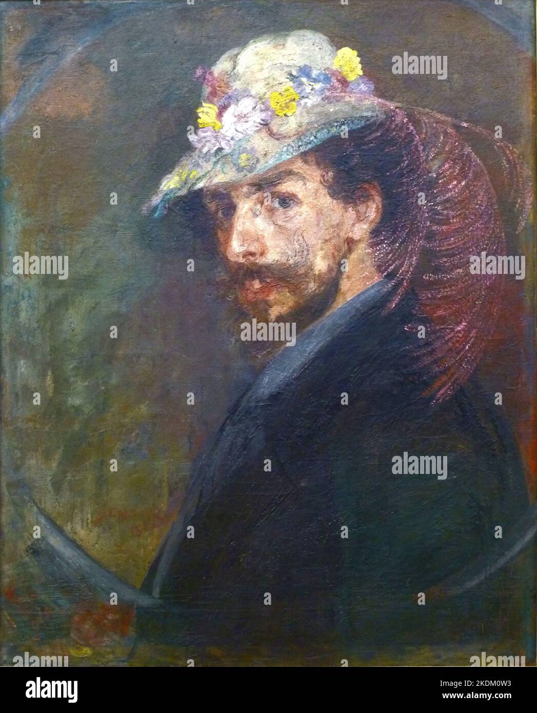 Ensor self portrait hi-res stock photography and images - Alamy