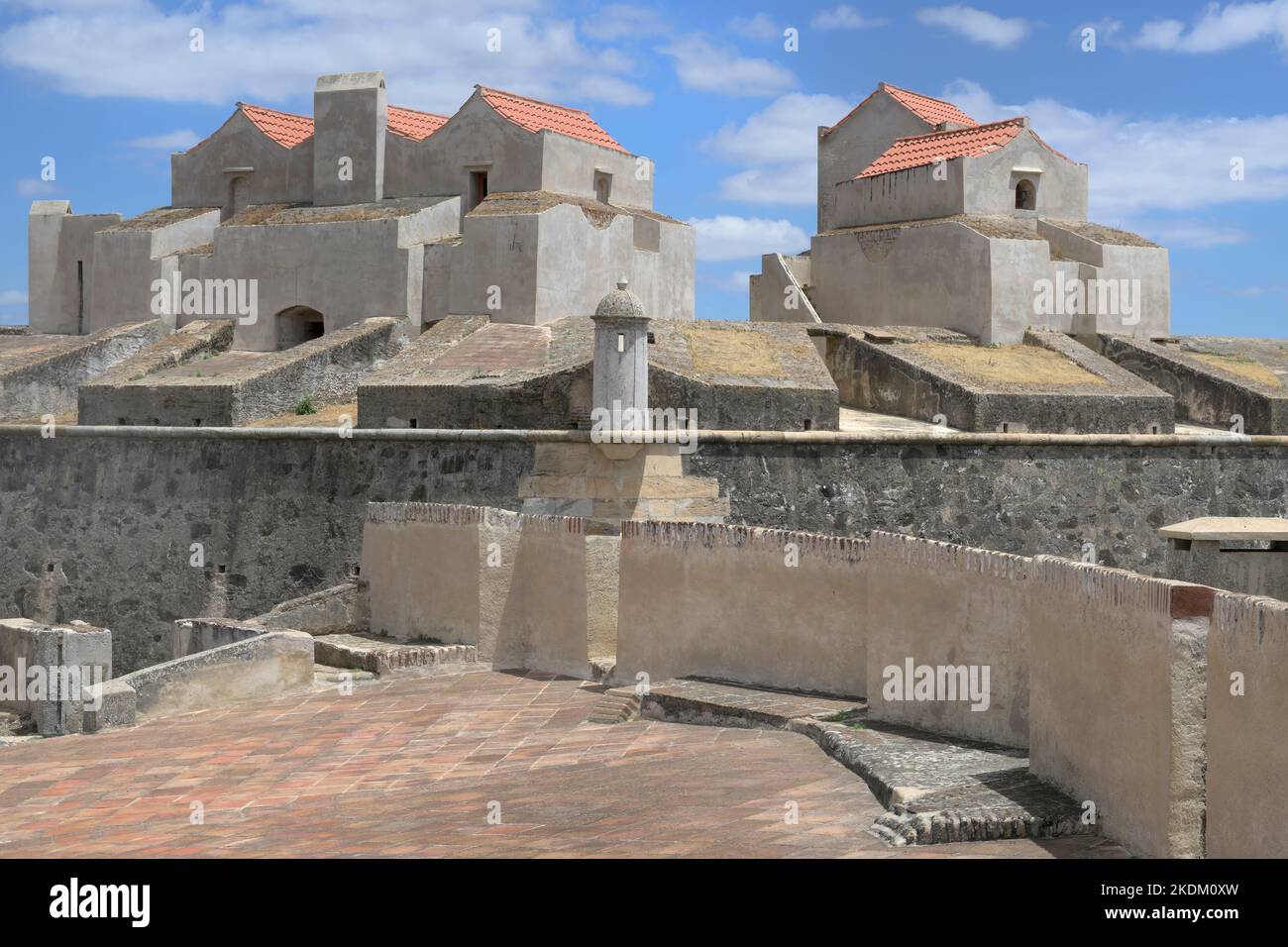 18th Century Fort Conde de Lippe or Our Lady of Grace Fort, view to the ...