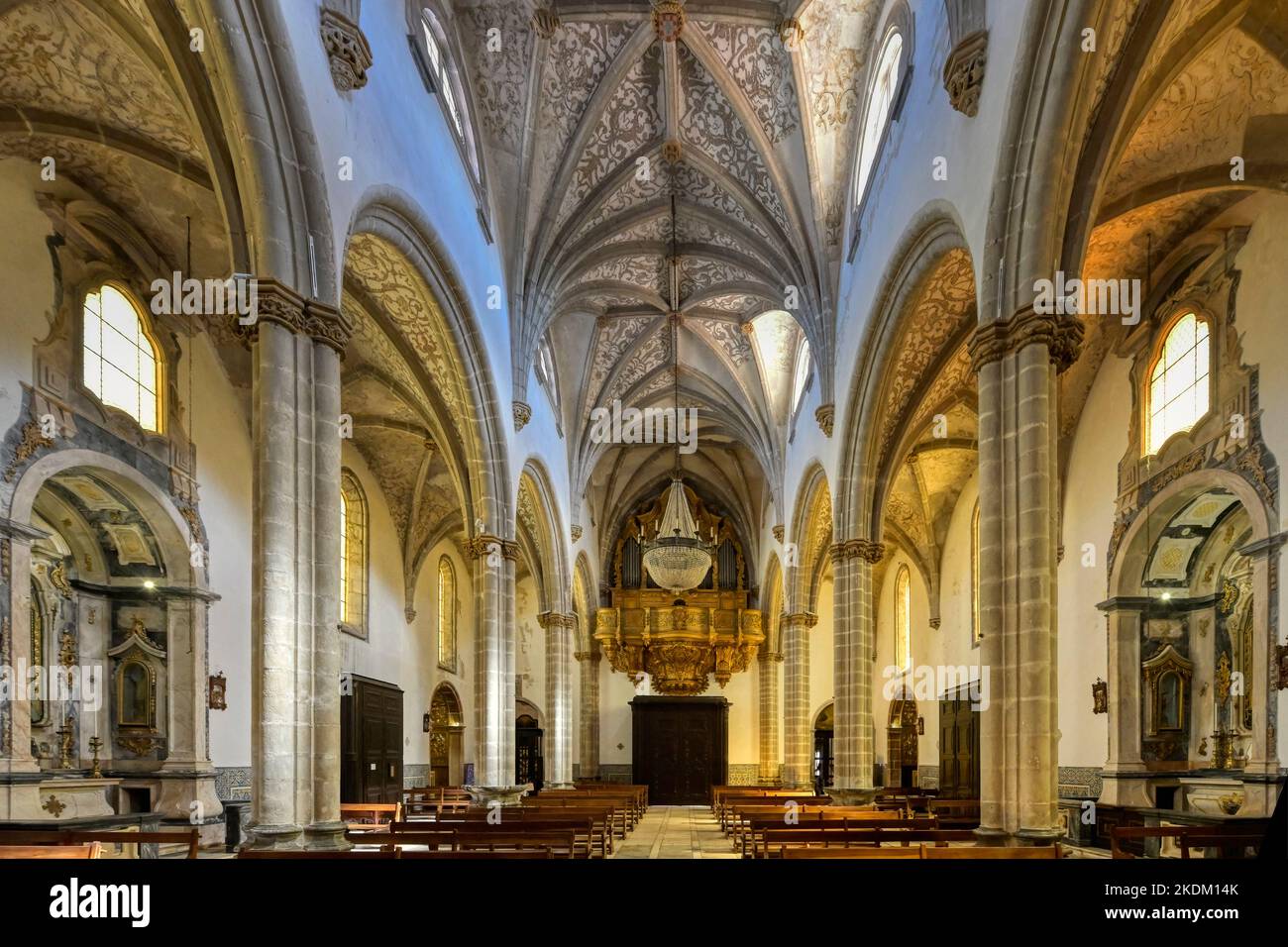 Our Lady of Assumption Church, Central nave, Elvas, Alentejo, Portugal ...