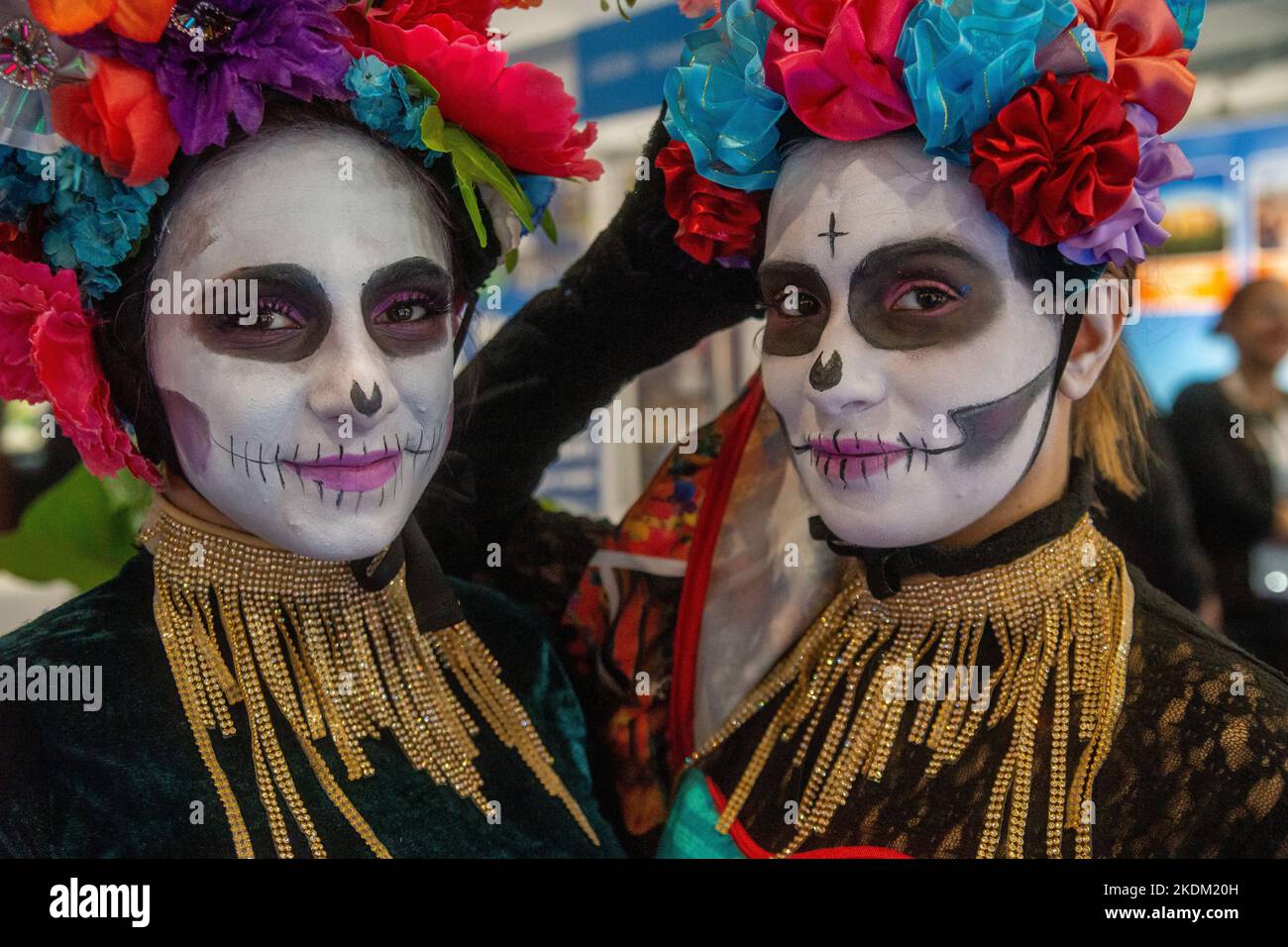 7th November 2022, London. Mexico celebrates the Day of the Dead ...