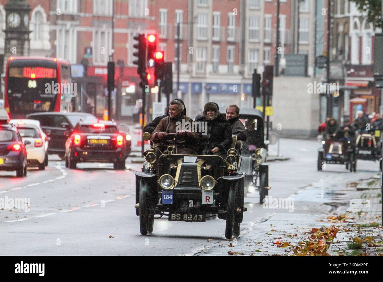 London, UK. 06th Nov, 2022. A 1903 Renault, one of the more than 350 ...