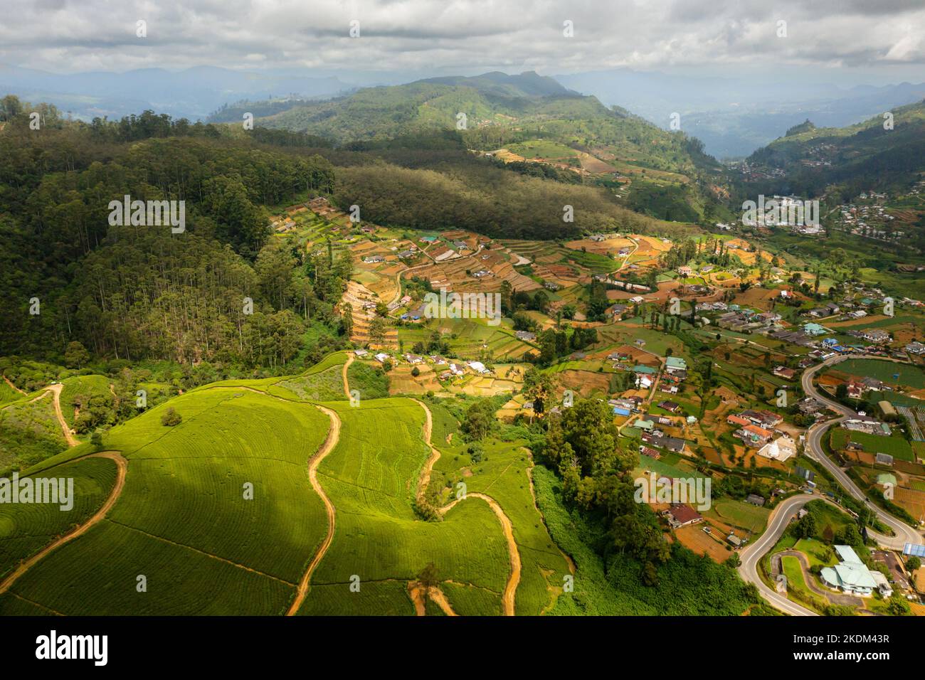 Terrace farming on hillsides hi-res stock photography and images - Alamy