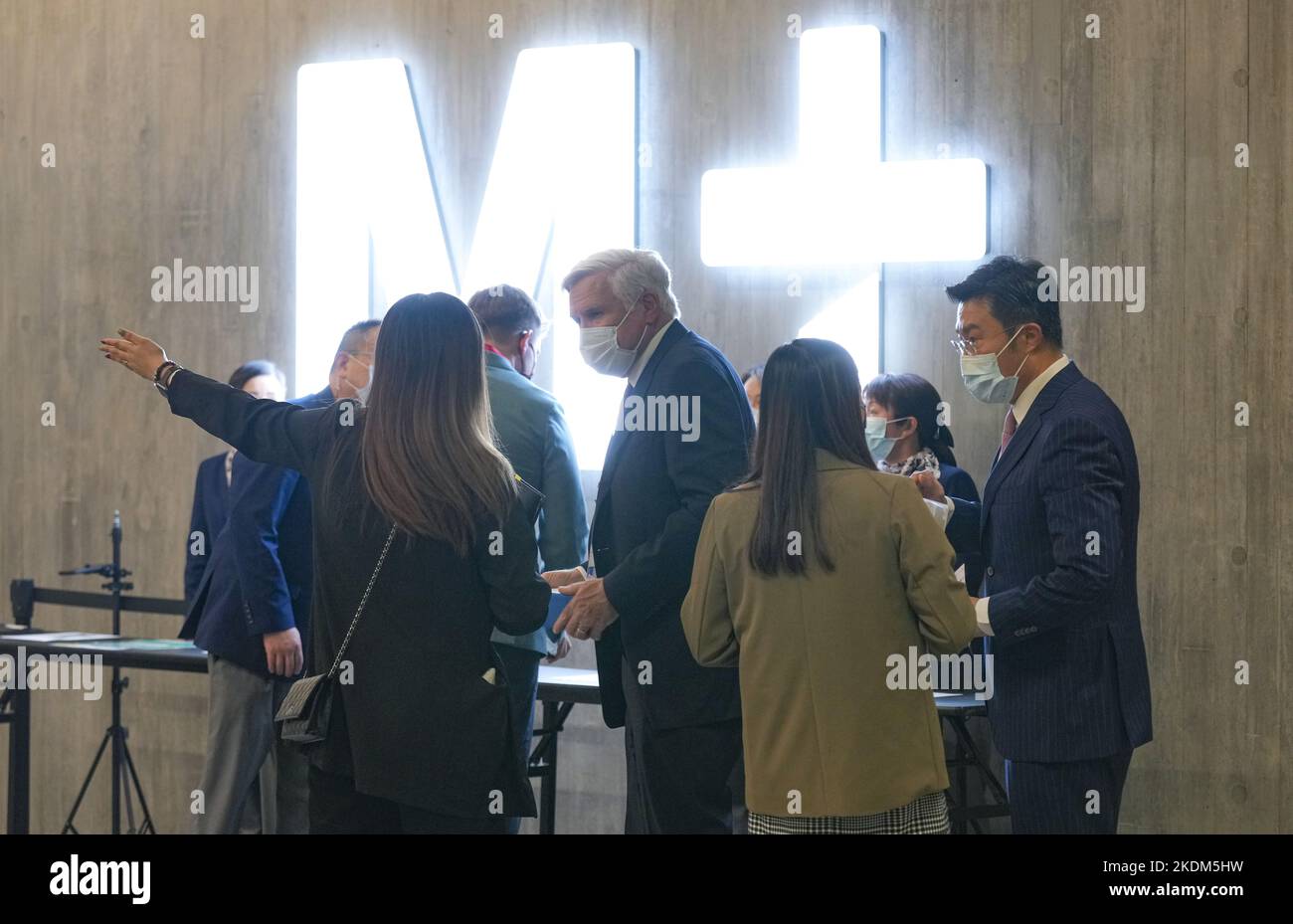 Participants of The Global Financial Leaders' Investment Summit attends ...