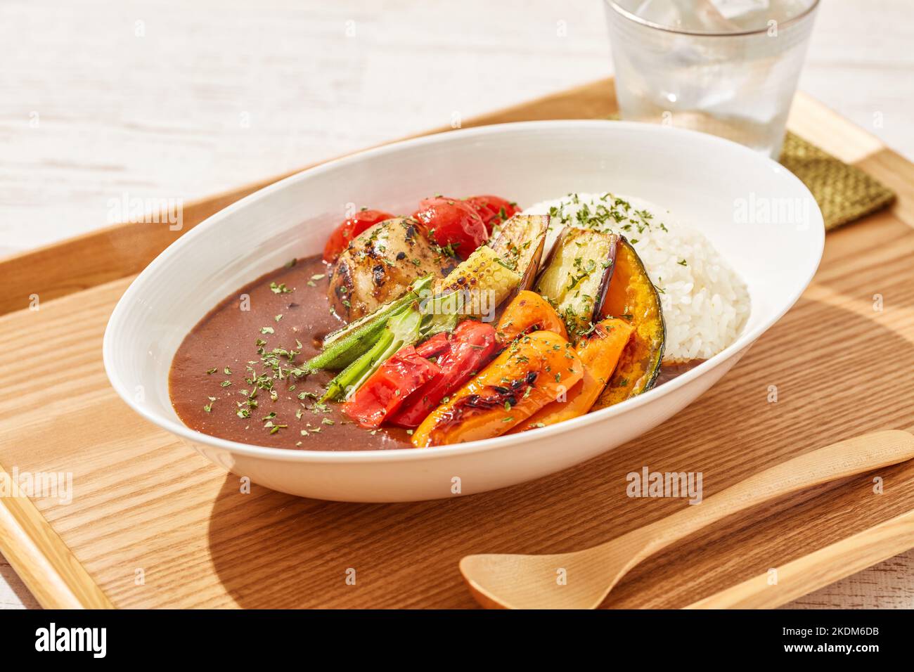 Japanese style curry rice dish Stock Photo - Alamy