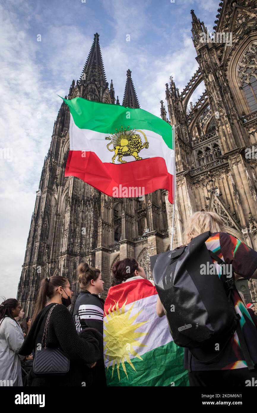 demonstration and rally in solidarity with protesting women in Iran ...