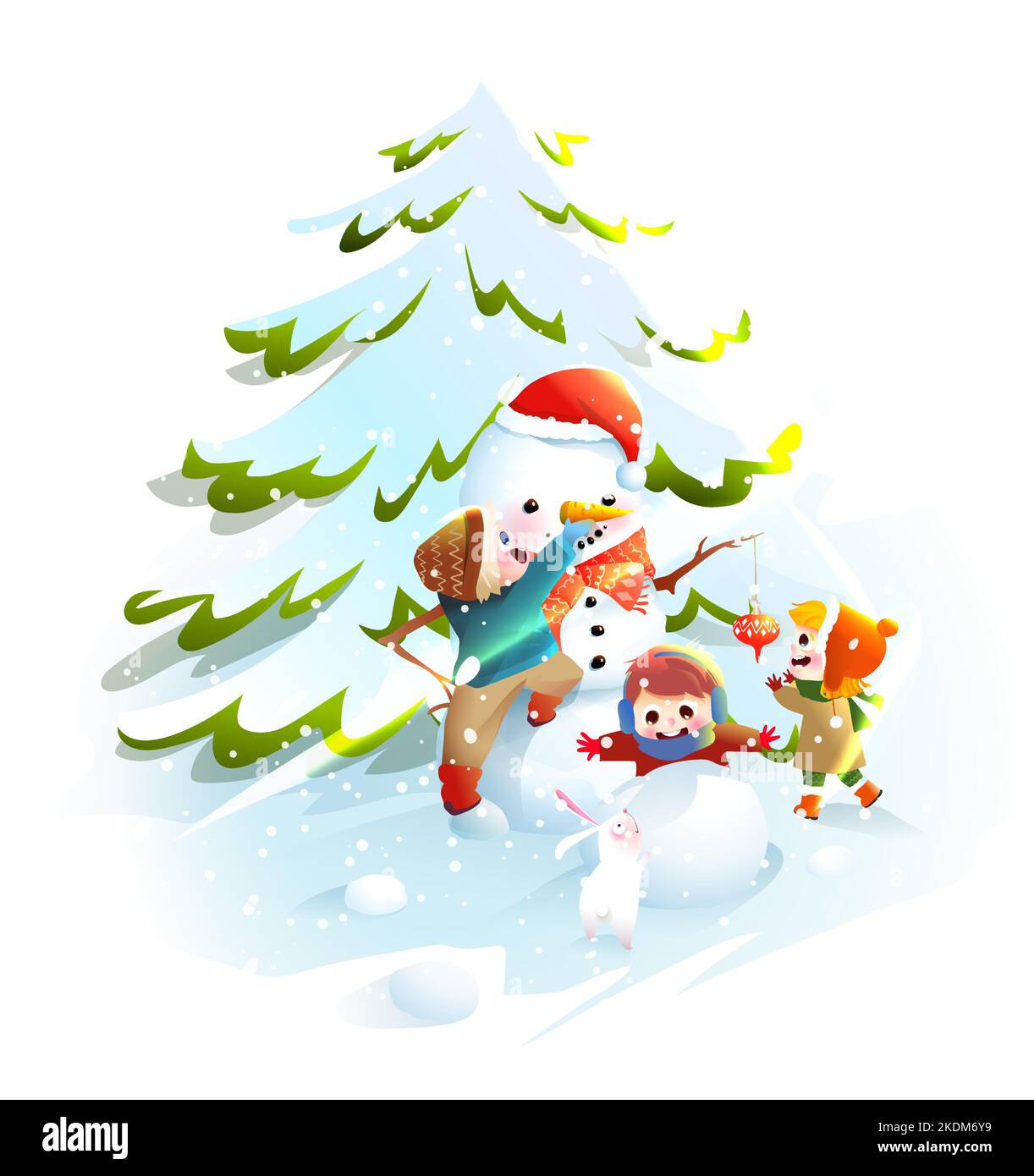 Snowman clipart Cut Out Stock Images & Pictures - Alamy