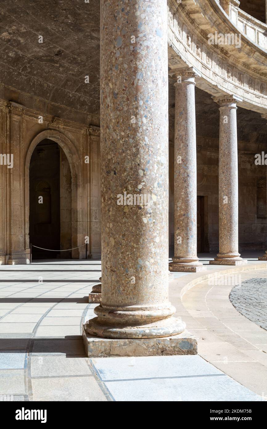 Classical Colonnade with Copy Space for Text of Graphics Stock Photo ...