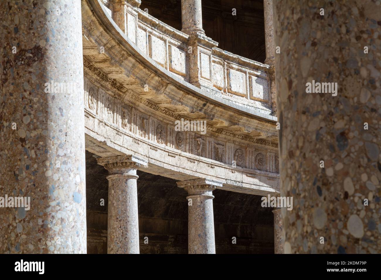 Classical Colonnade with Copy Space for Text of Graphics Stock Photo ...