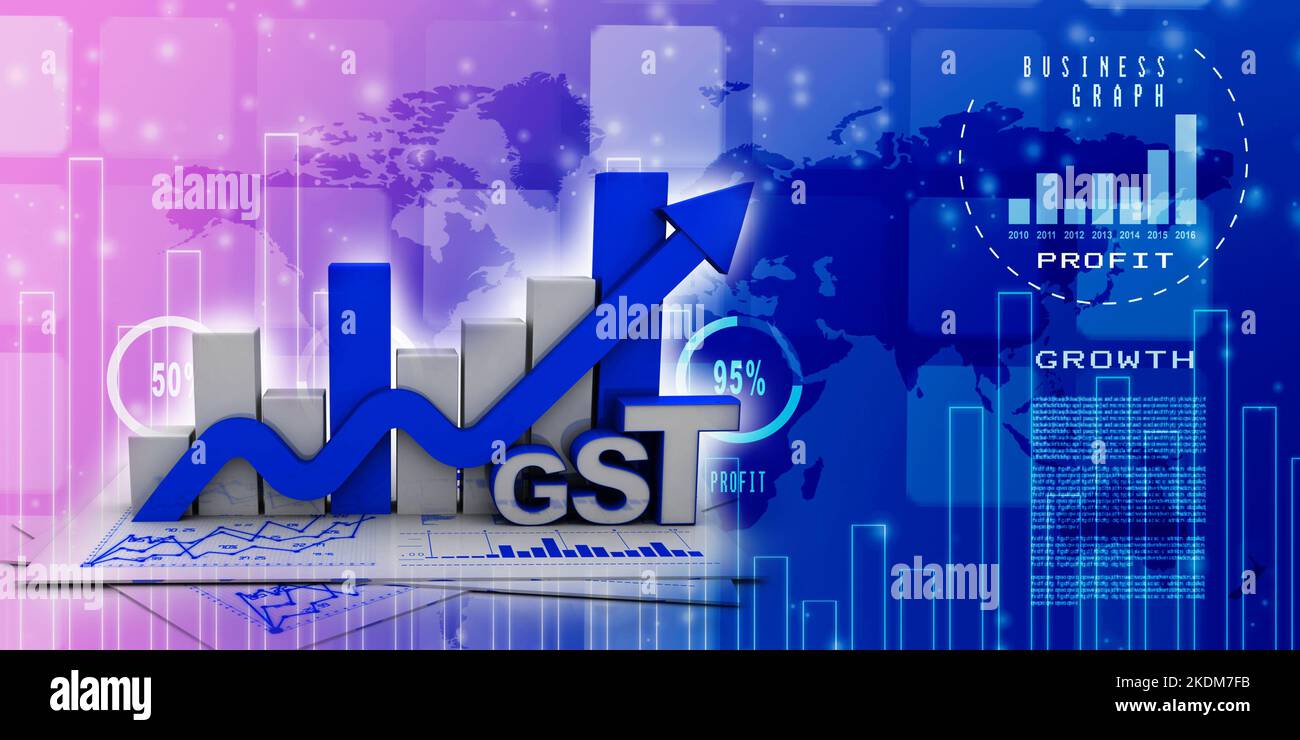 3d rendering Stock market online business concept. business Graph Stock Photo - Alamy