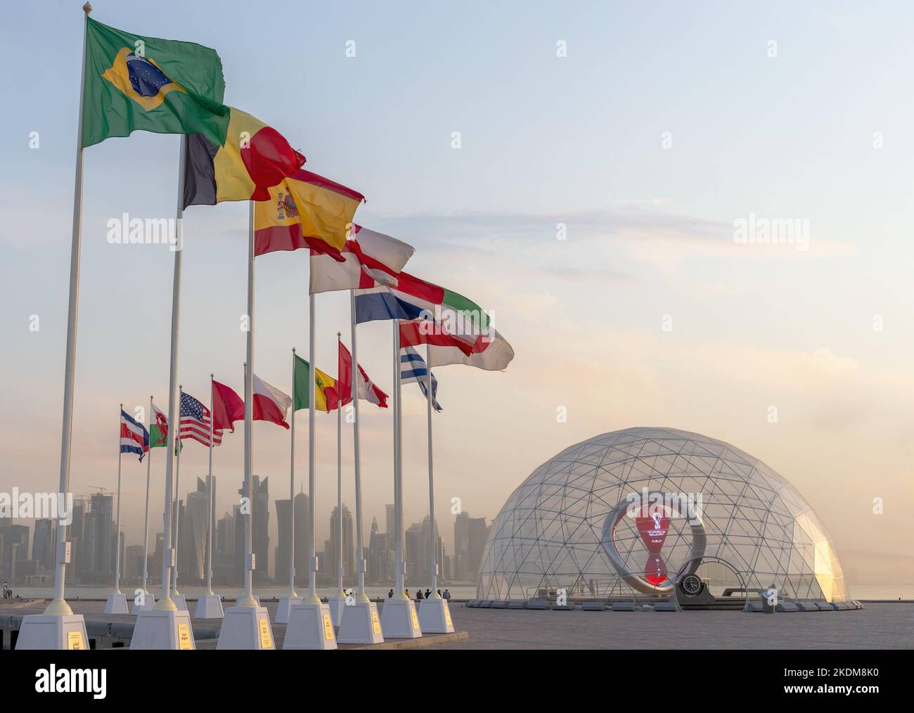 Doha, Qatar- July 03, 2022 : FIFA World Cup Qatar 2022 Official ...