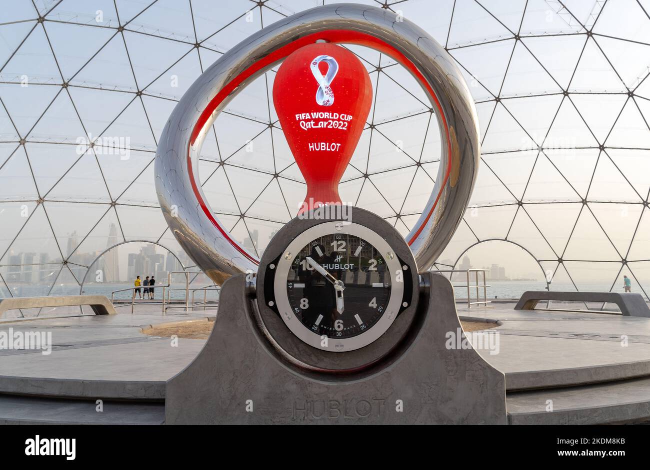 Doha, Qatar- July 03, 2022 : FIFA World Cup Qatar 2022 Official ...