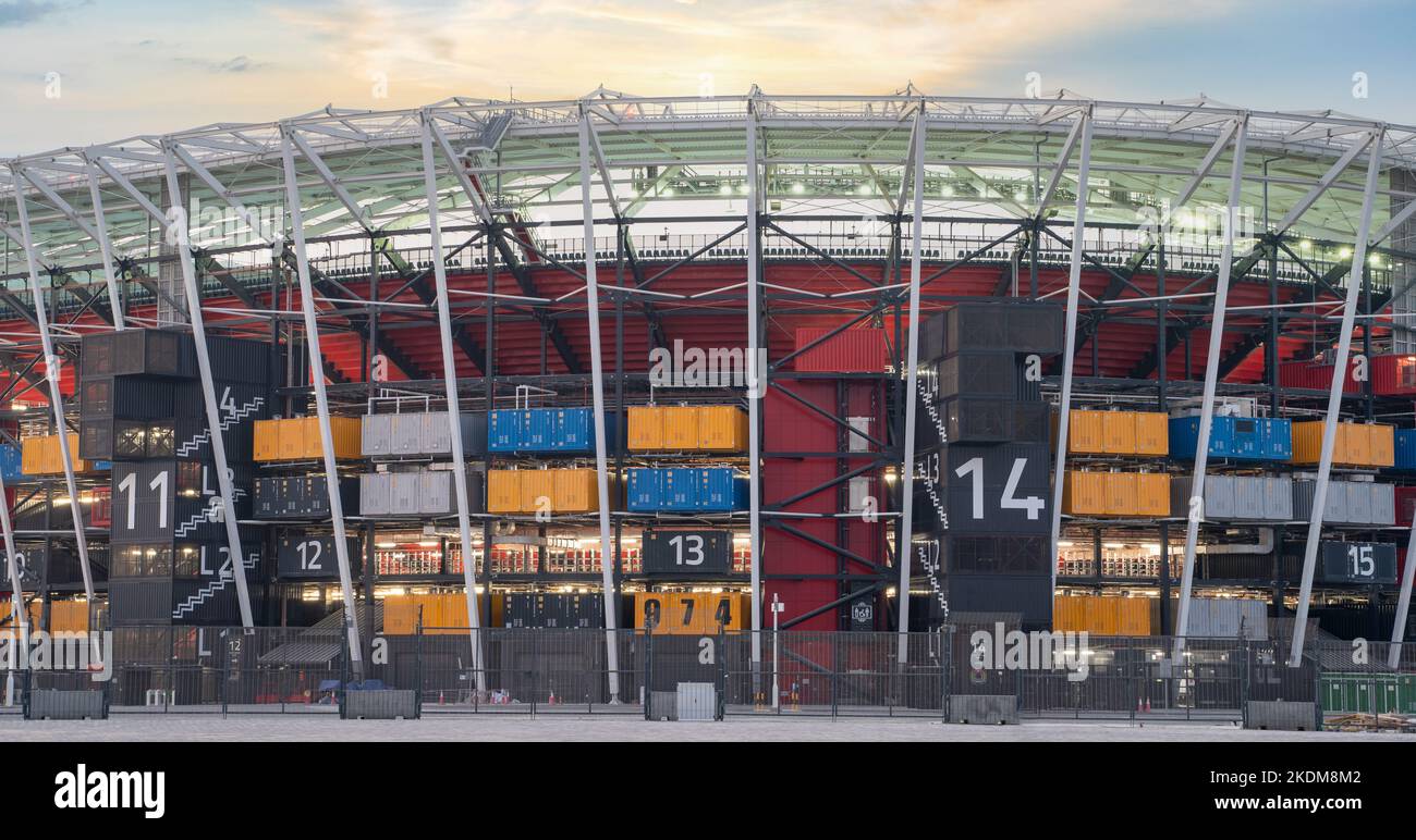 Doha,Qatar- September 09,2022 :974 container Stadium in Qatar Stock ...