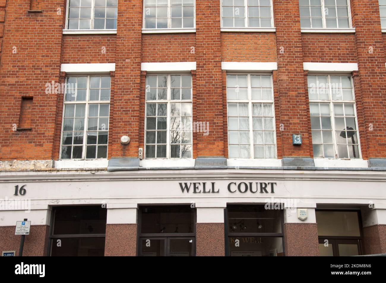 Well Court, Clerkenwell, London - this building has been built over the ...