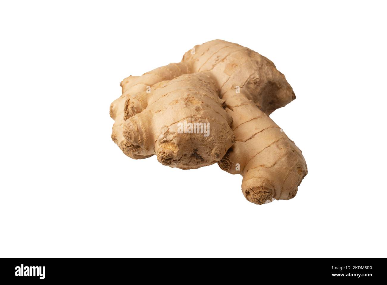 Ginger root isolated on a white background Stock Photo - Alamy