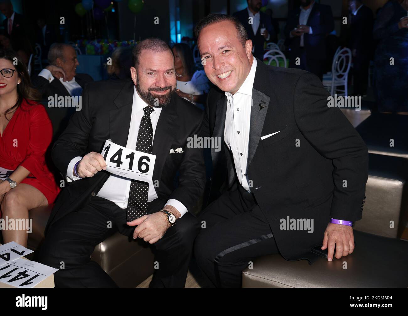 MIAMI, FL, NOV 5: Manny Machado and Tomas Regalado, Jr. are seen during ...