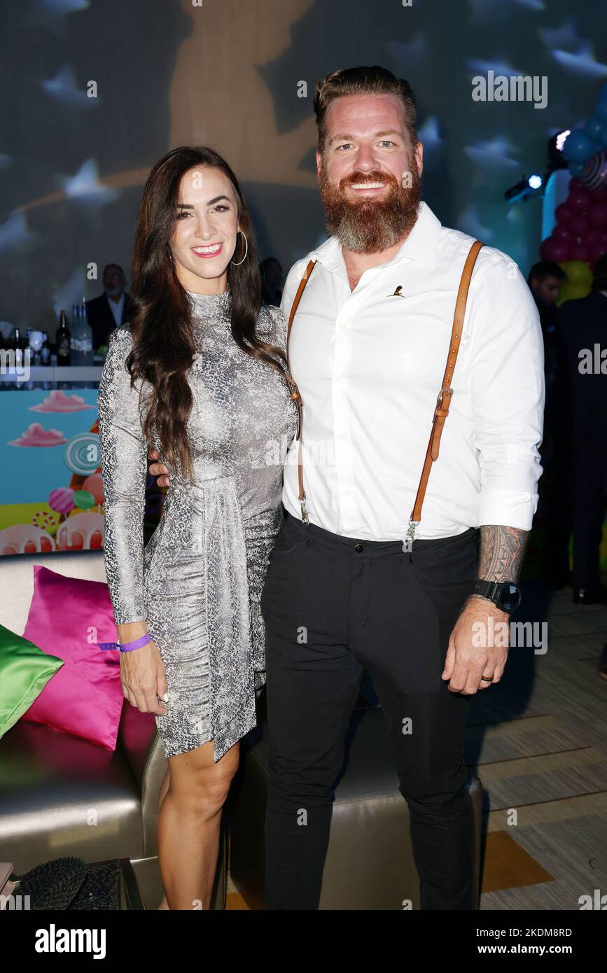 MIAMI, FL, NOV 5: Britnie and Jeremy Locke are seen during the It’s All ...